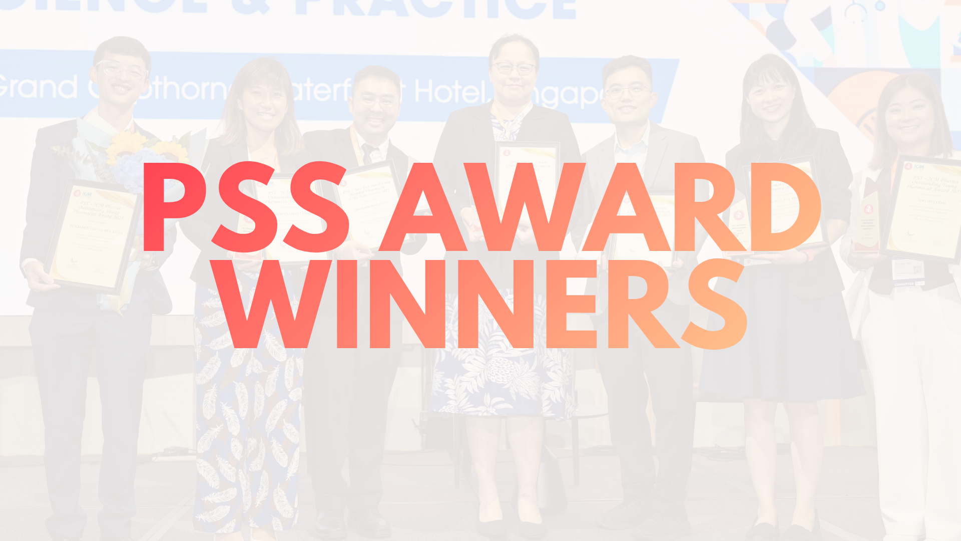 PSS award winners - PSS